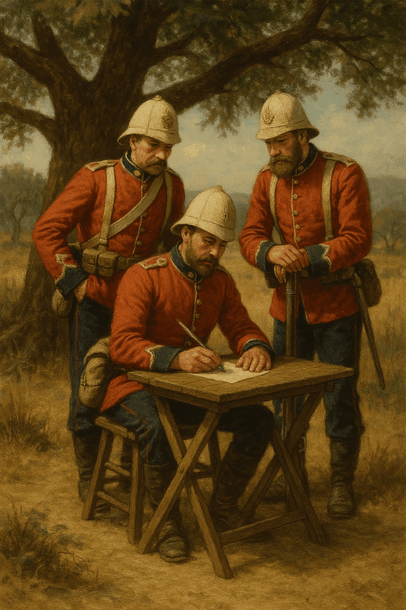 The unlocated Zulu Army and the observations of Lt Chard. - Analysis ...